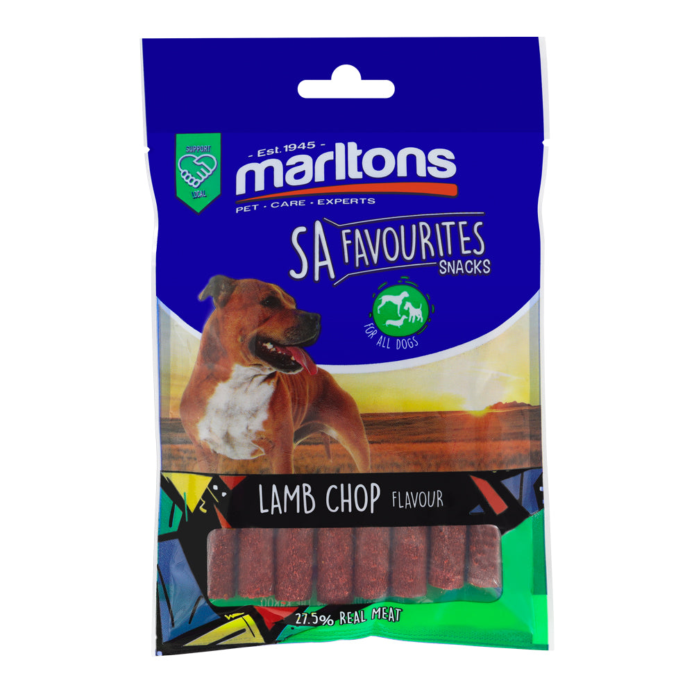 Marltons SA Favourites Lamb Chop Snacks 100G – 101 PET PRODUCTS